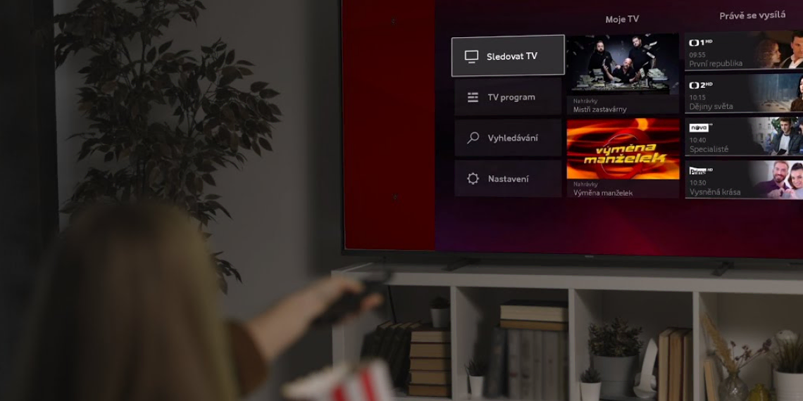 Aplikace Vodafone TV pro chytré televize a mobily - Vodafone.cz