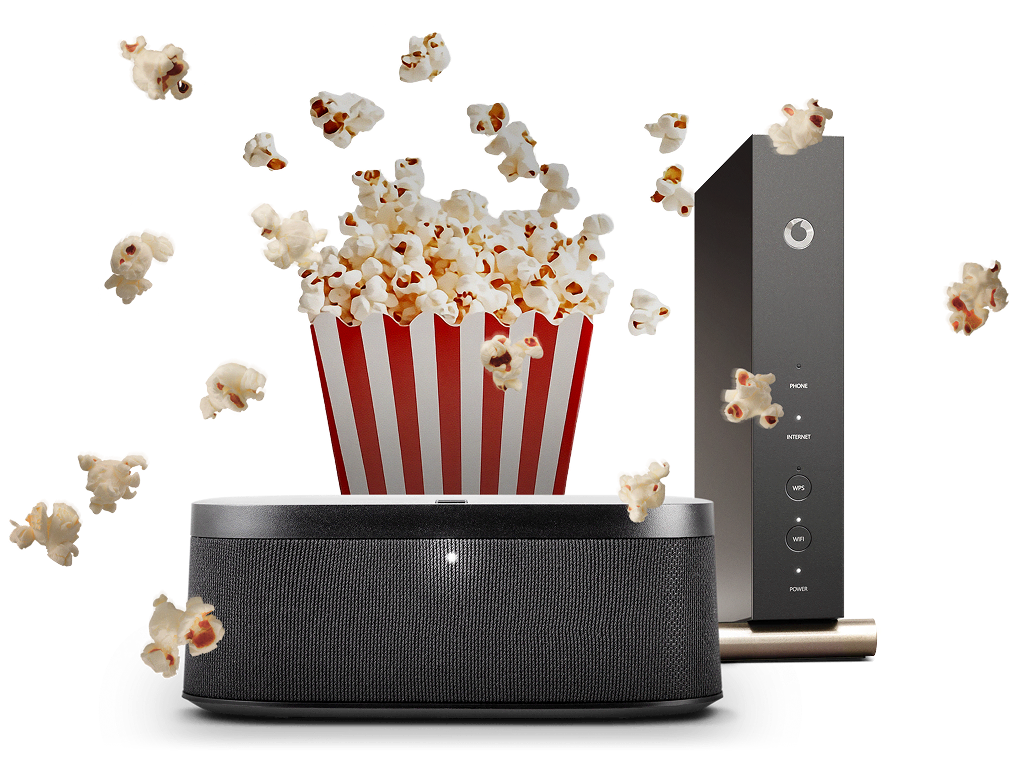 Vodafone TV PLAY – set-top box s reproduktory - Vodafone.cz