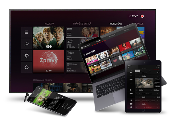 Chytrá televize - Vodafone.cz