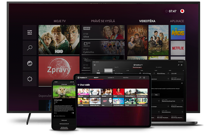 Chytrá televize - Vodafone.cz
