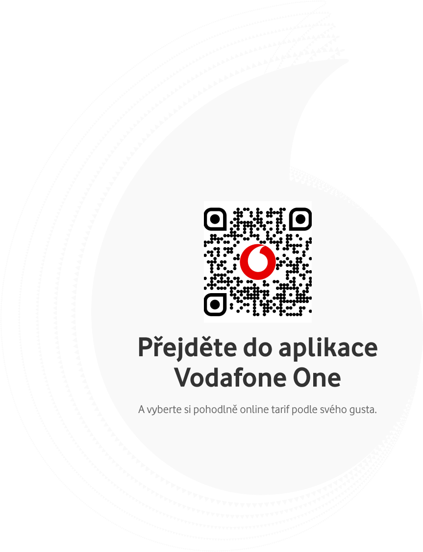 Vodafone One: Tarif hned a bez závazků - Vodafone.cz
