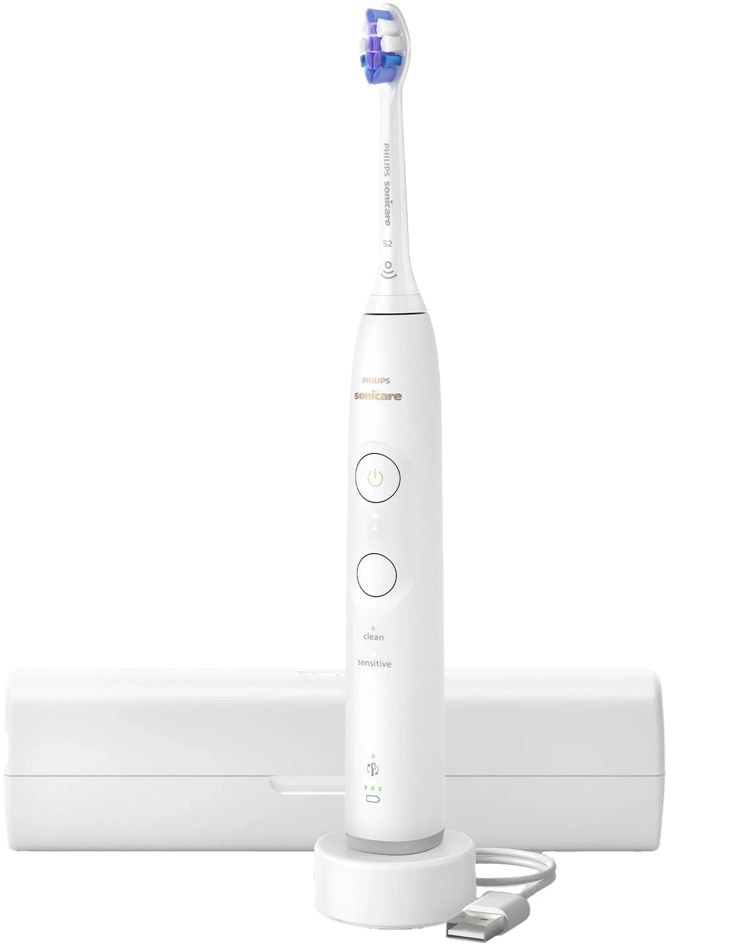Philips Sonicare 6100 - elektrický zubní kartáček bílá - Vodafone.cz